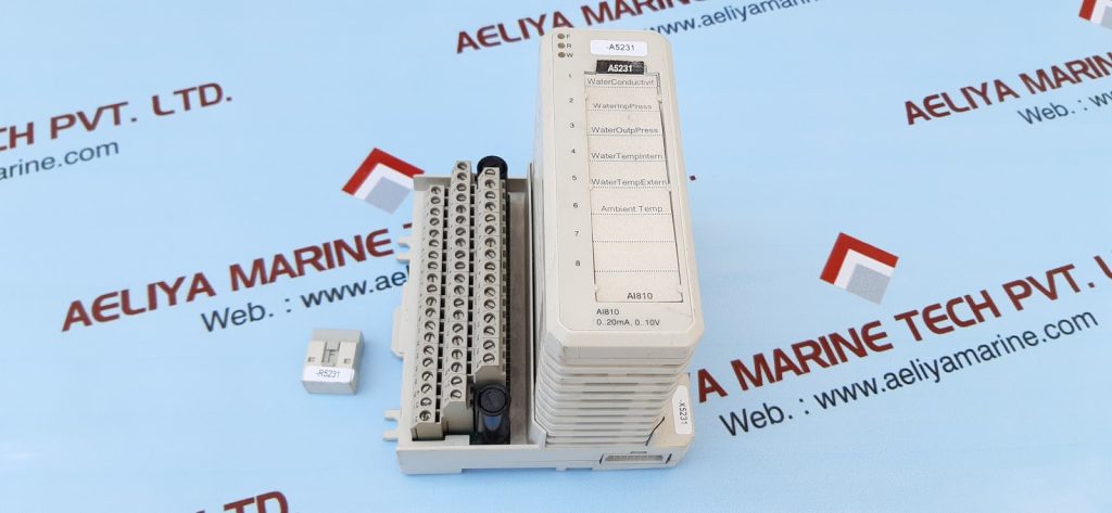 Abb ai810 0..20ma, 0...10v analog input module - Aeliya Marine