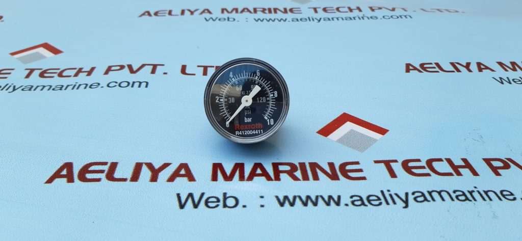 Rexroth pg1-sas-adj pressure gauge manometer r412007871 - Aeliya Marine