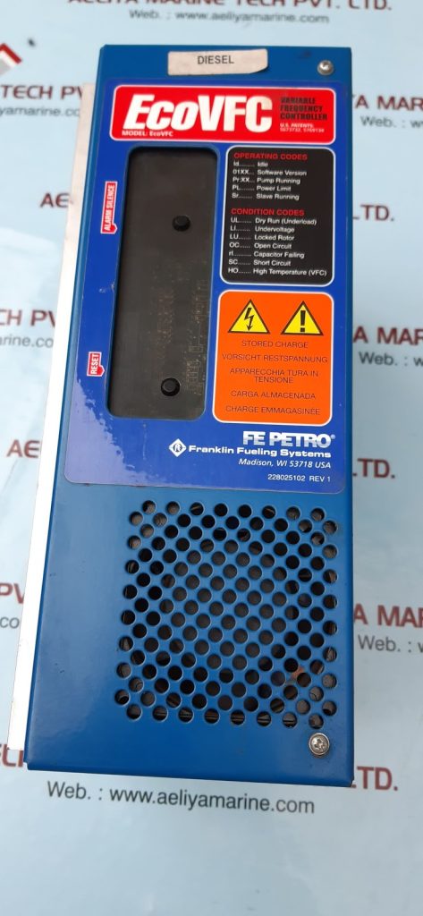 Fe petro ecovfc variable frequency controller 5874202900 rev 1.17 ...