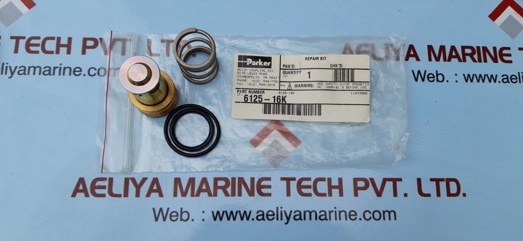 Parker 6100 series coupler repair kit - Aeliya Marine