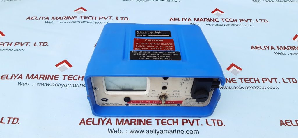 Servomex o2 oxygen analyser 262a - Aeliya Marine