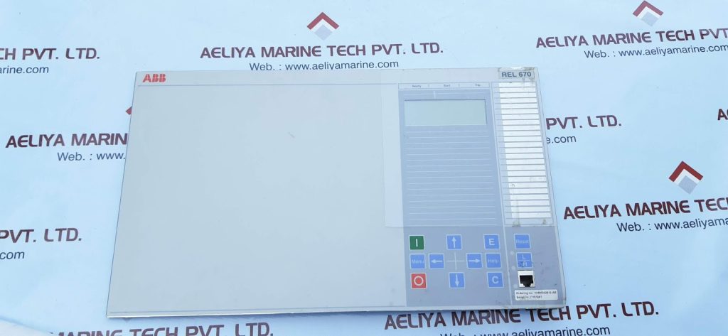 Abb rel670 display 1mrk00008-kb 1/1 small_rev.r.Io - Aeliya Marine