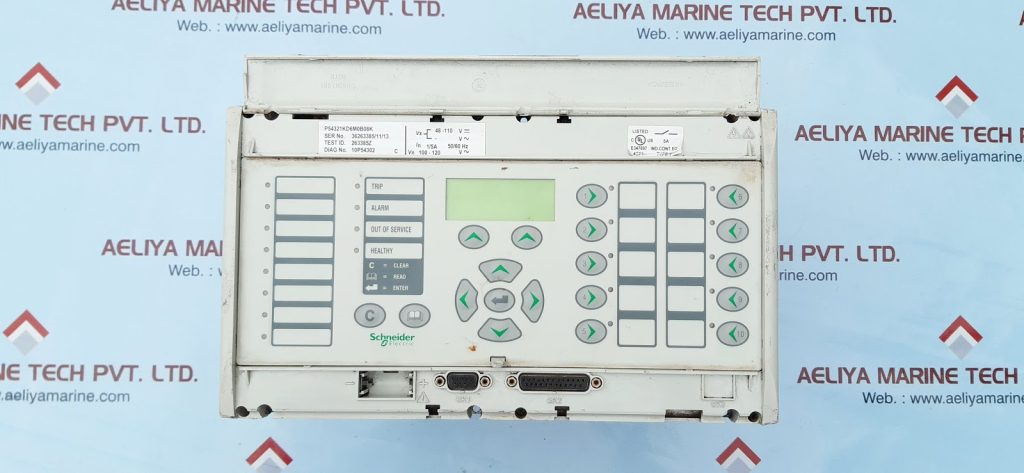 Schneider Micom P543 Current Differential Protection Relay ...