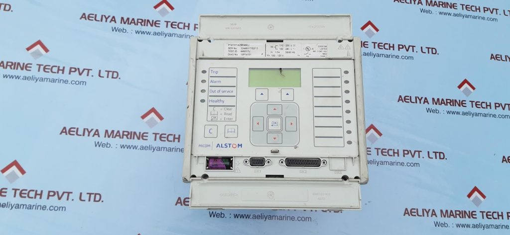 Alstom Micom P141 Feeder Management Relay P141311A2M0460J - Aeliya Marine
