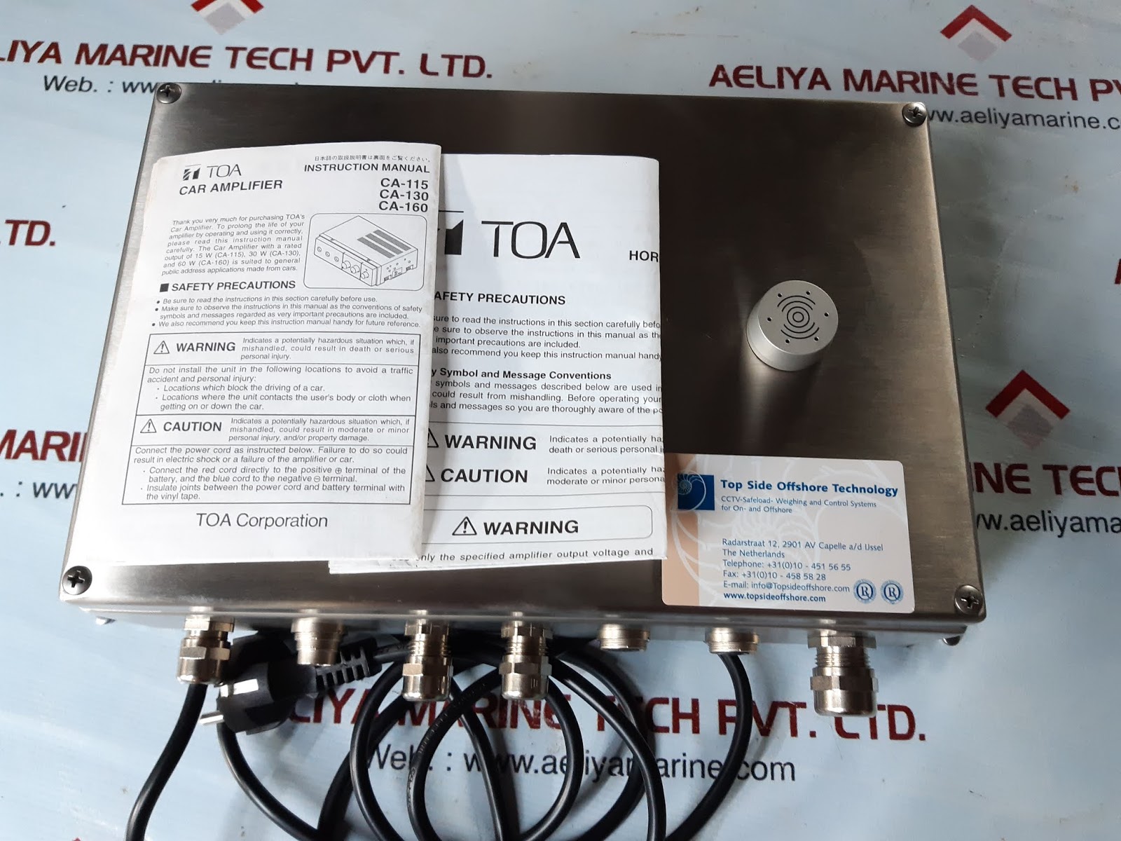 Toa ca-160,ca-115,ca-130 car amplifier - Aeliya Marine