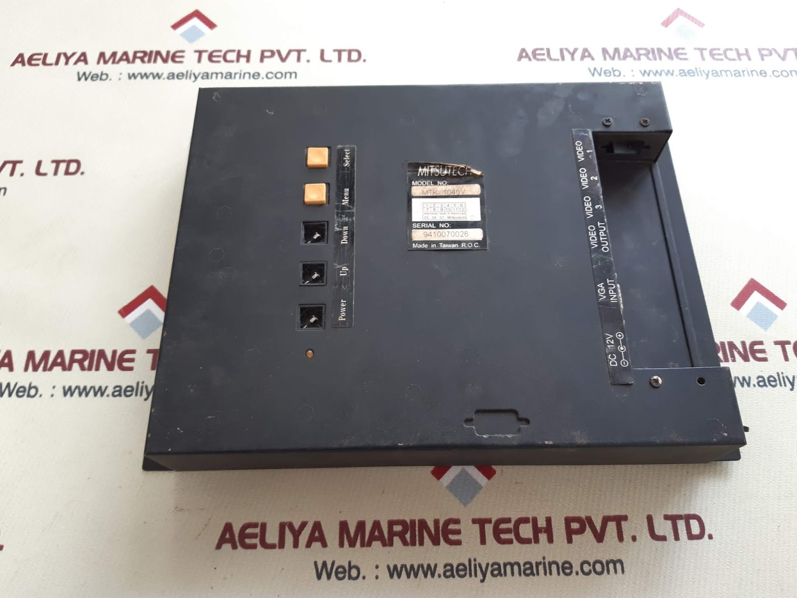 Mitsutech mtk-1040v industrial monitor - Aeliya Marine