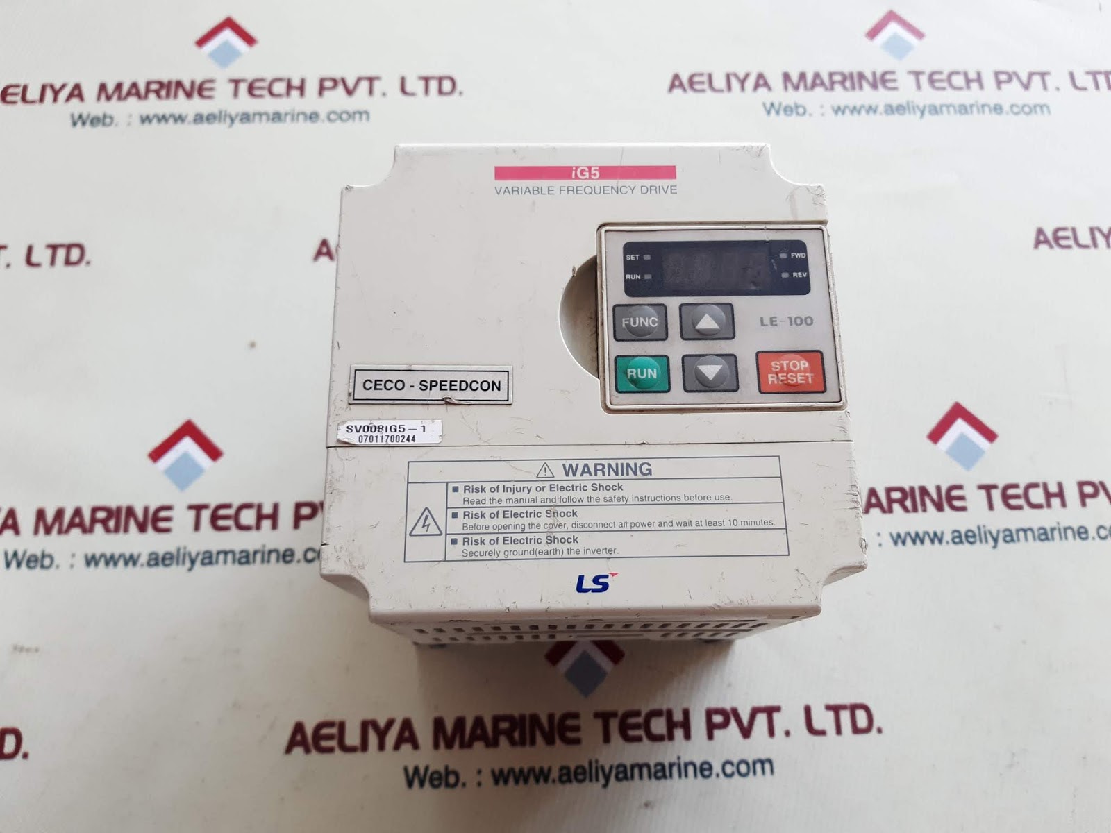 Ls sv008ig5-1 variable frequency drive - Aeliya Marine