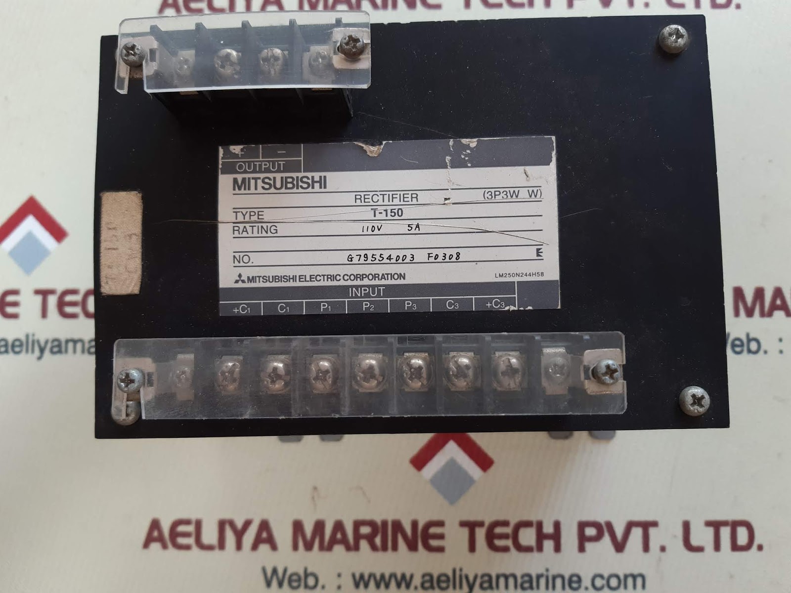 Mitsubishi t-150 rectifier 5a 110v - Aeliya Marine