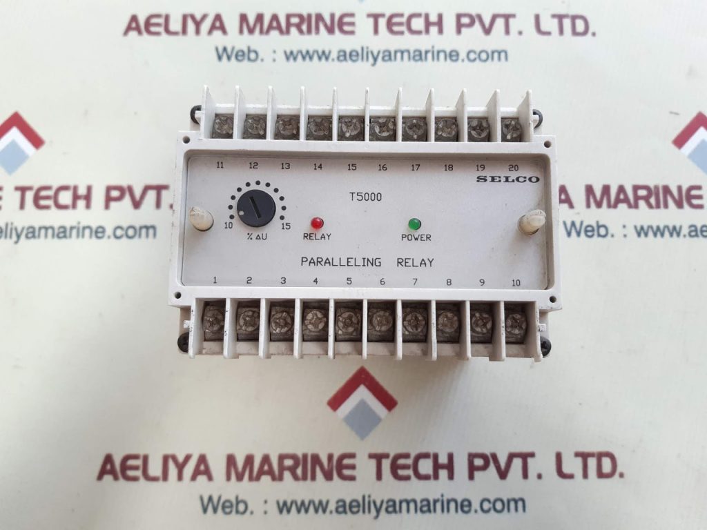 Selco T5000 Paralleling Relay T5000-00 - Aeliya Marine