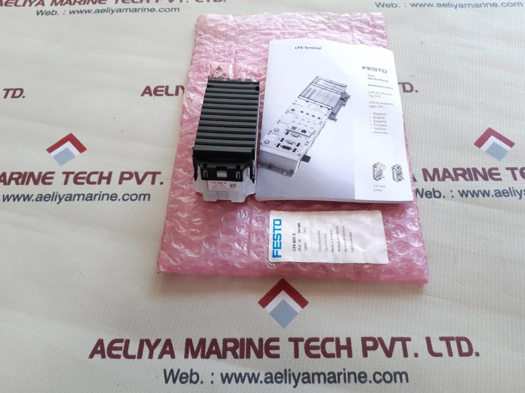 Festo cpx-8de-d digital input module f602 r06 - Aeliya Marine