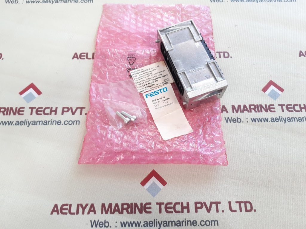 Festo Cpx-m-ge-ev Interlink Block 550206 - Aeliya Marine