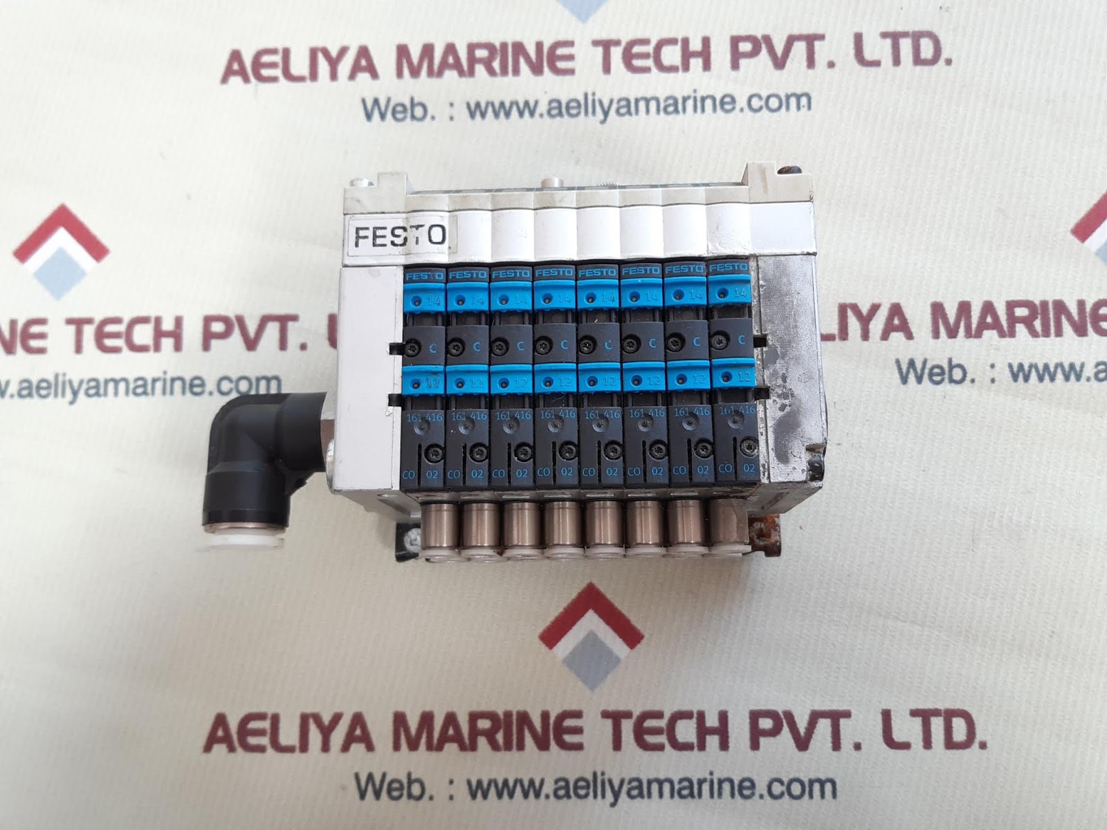 Festo cpv10-ge-fb-8-cpi valve terminal block - Aeliya Marine