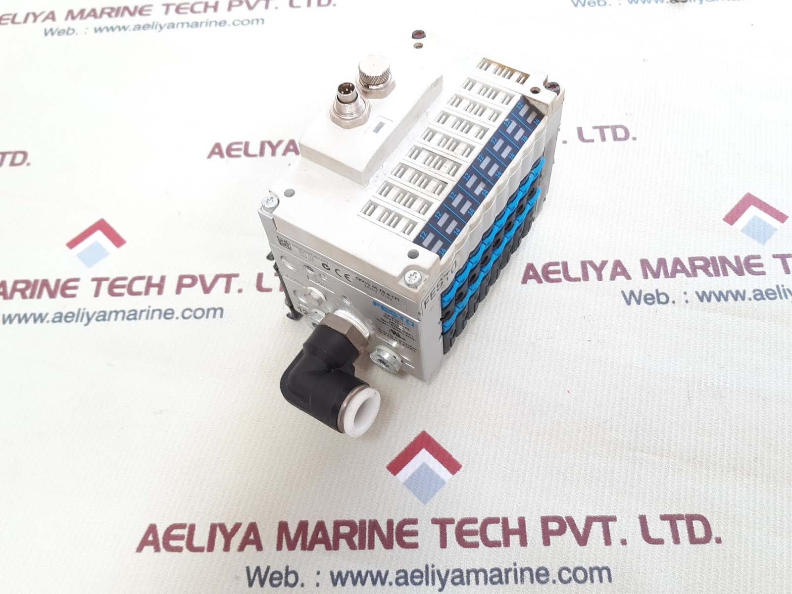 Festo cpv10-ge-fb-8-cpi valve terminal block - Aeliya Marine