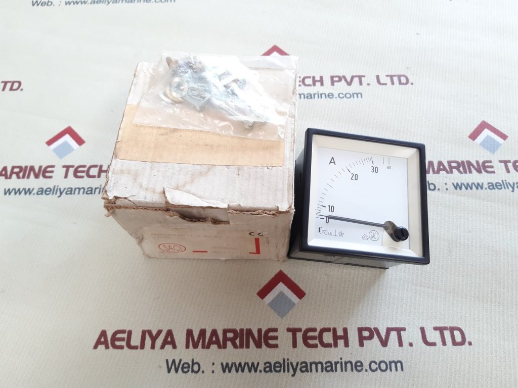 Saci ammeter ec4v 0-30 60a - Aeliya Marine