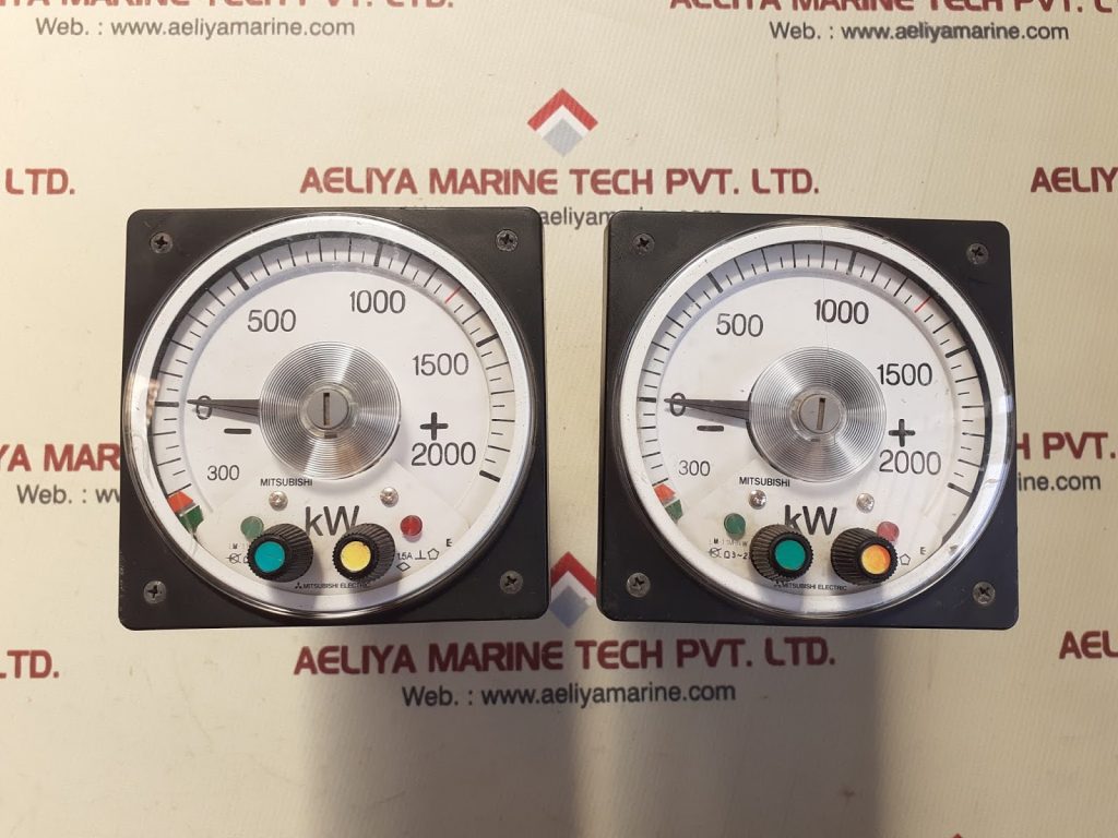 Mitsubishi electric lm-11mrn w watt meter - Aeliya Marine