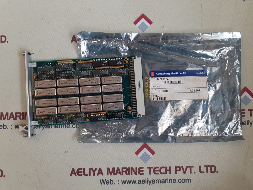 kongsberg pdo-120 pcb card 37759172 - Aeliya Marine