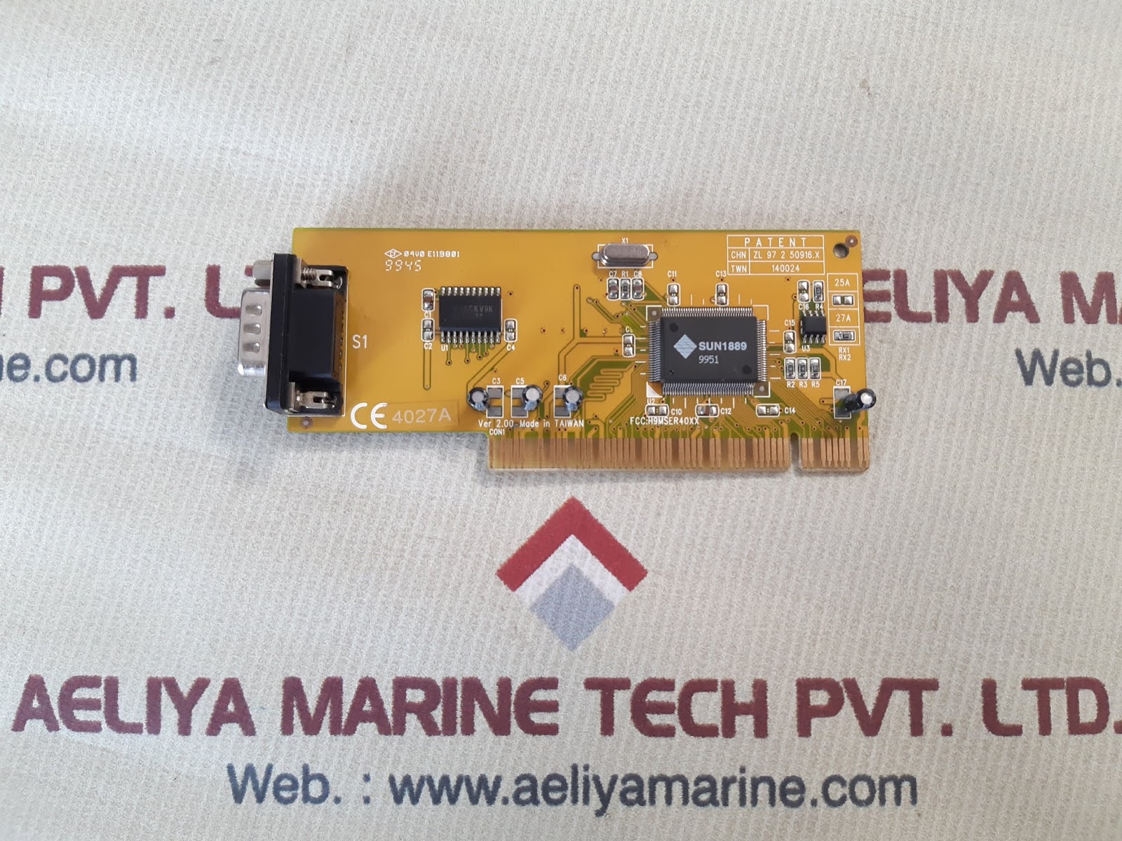 Patent 4027A zl 97 2 50916.x pcb card - Aeliya Marine