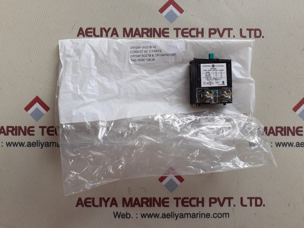 General electric cr104p logic reed contact block - Aeliya Marine