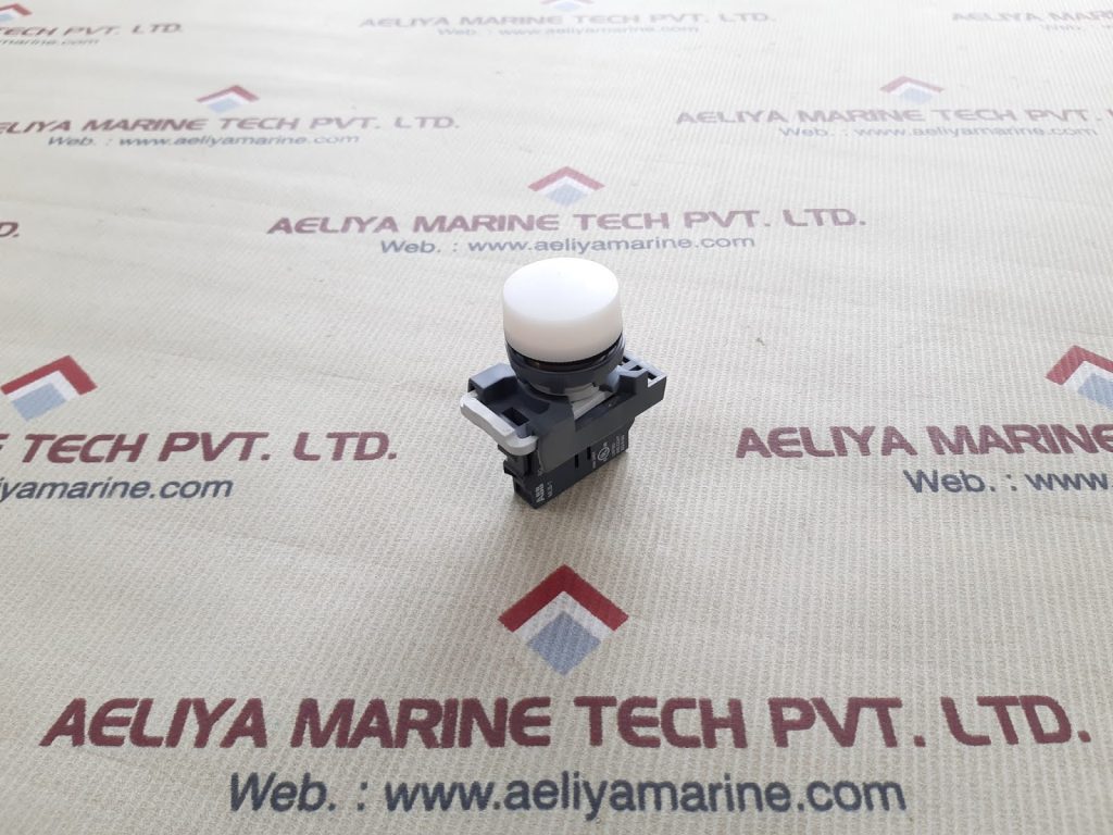 Abb mlb-1 white pilot light with contact block - Aeliya Marine