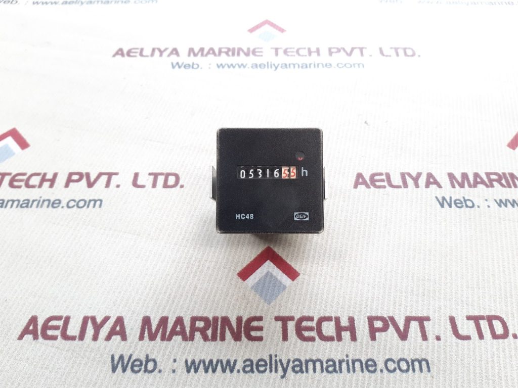 Deif Hc48 Running Hours Counter 230 V 60 Hz Ip-40 07.01 - Aeliya Marine
