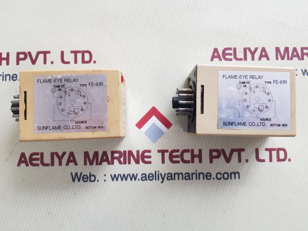 Sunflame fe-61r flame-eye relay - Aeliya Marine