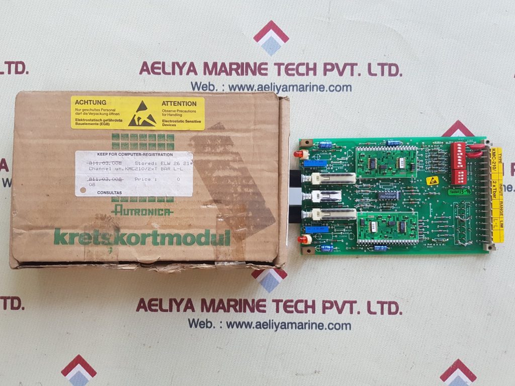 Autronica kmc-210/2xt bar pcb card 7252-013.0004 - Aeliya Marine