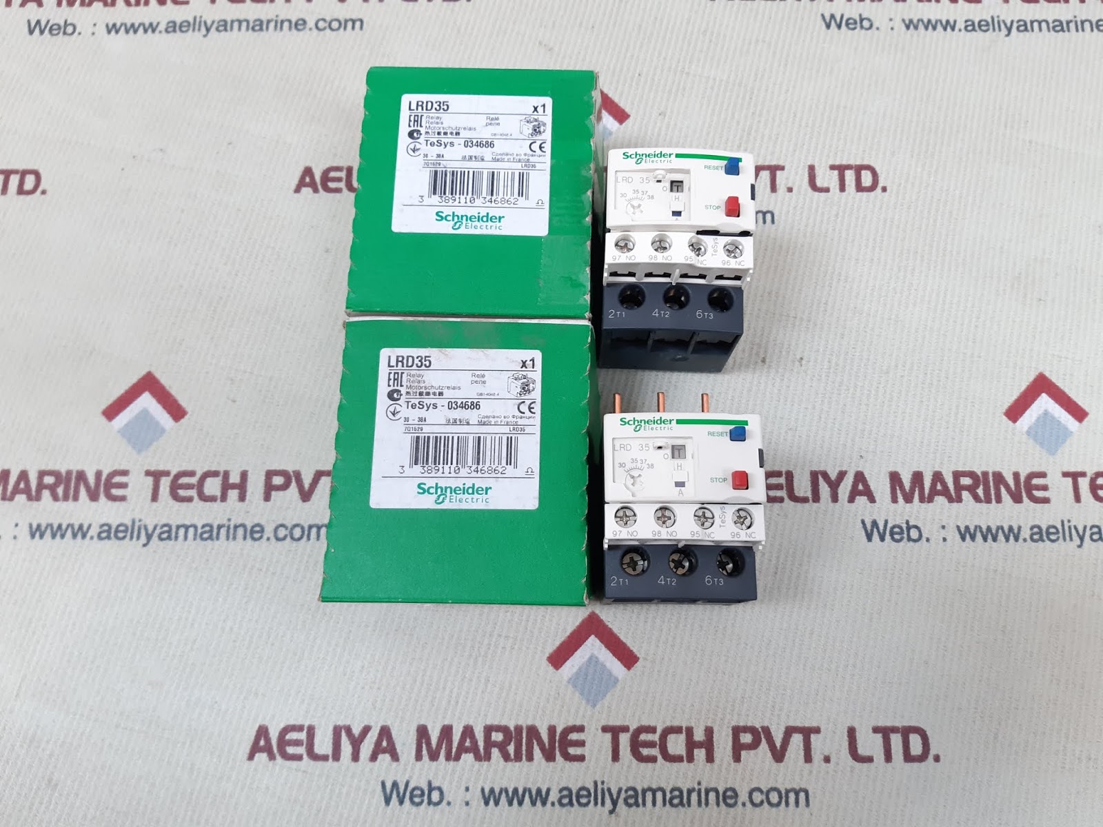 Schneider Electric Lrd35 Relay 30-38A 690V-50/60Hz - Aeliya Marine