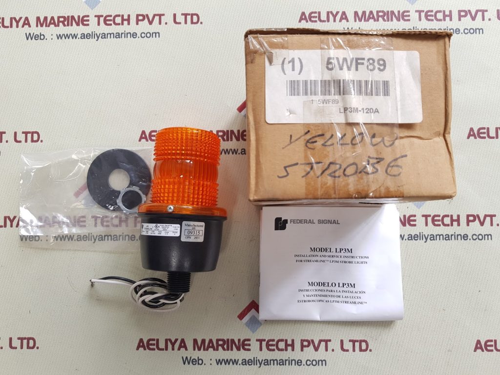 Federal signal streamline lp3m visual signaling appliance ser.A ...