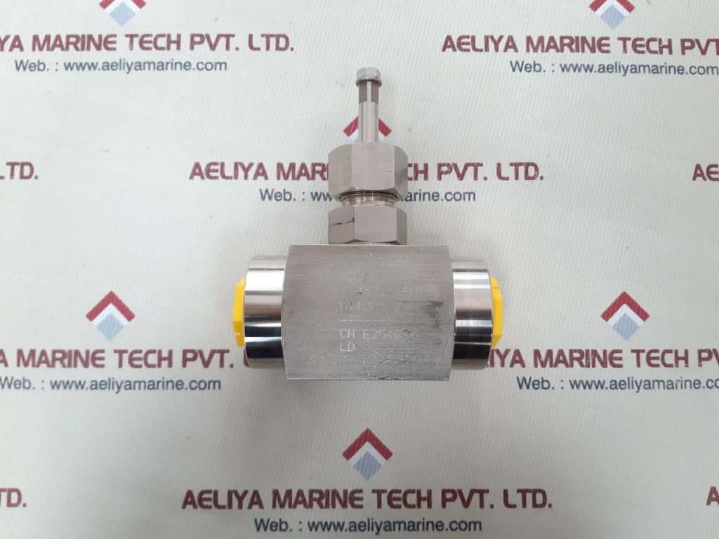 1.4571 pn120 g11/2" needle shut-off valve - Aeliya Marine