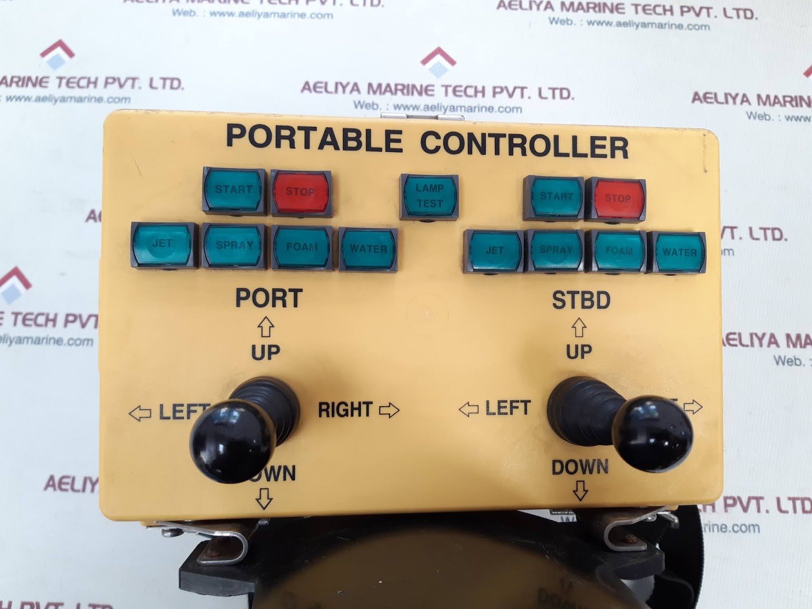 liebherr joystick and control panel - Aeliya Marine