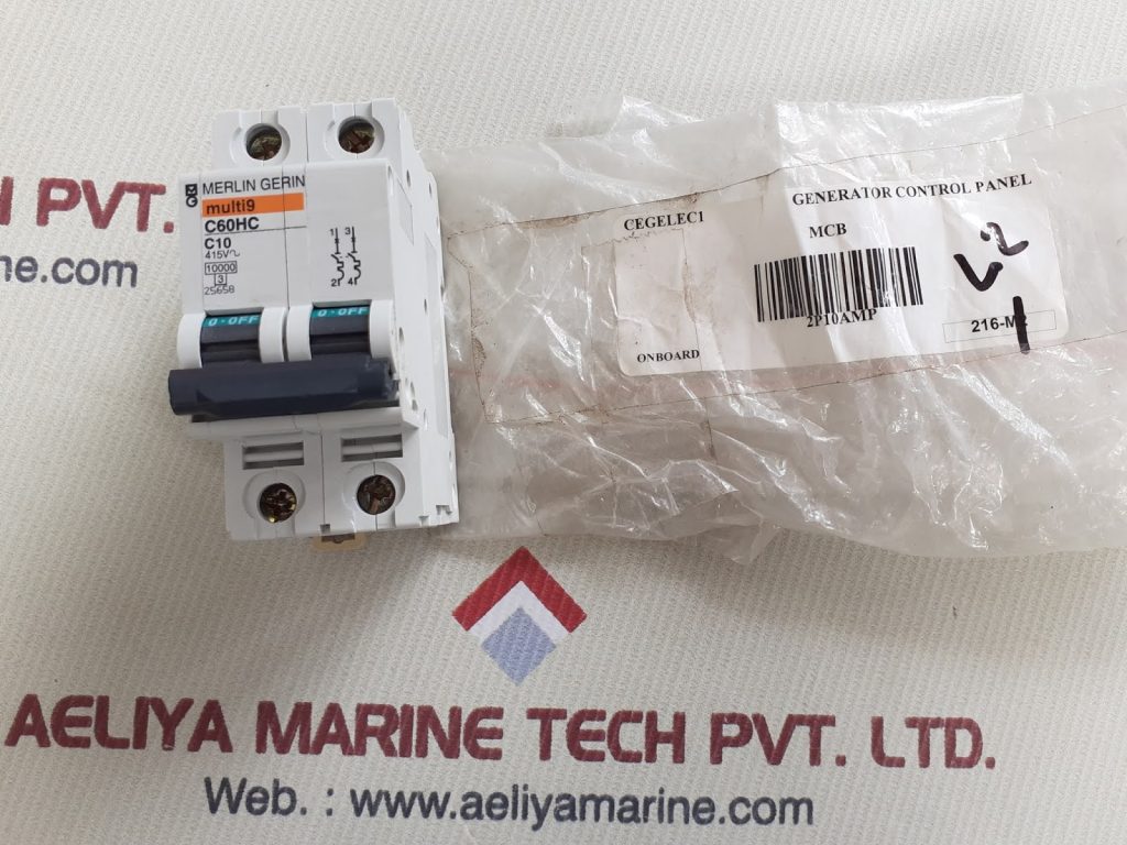 Merlin gerin multi9 c60hc c10 circuit breaker - Aeliya Marine