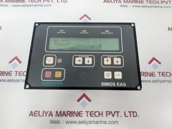 Siemens simos eas control panel - Aeliya Marine