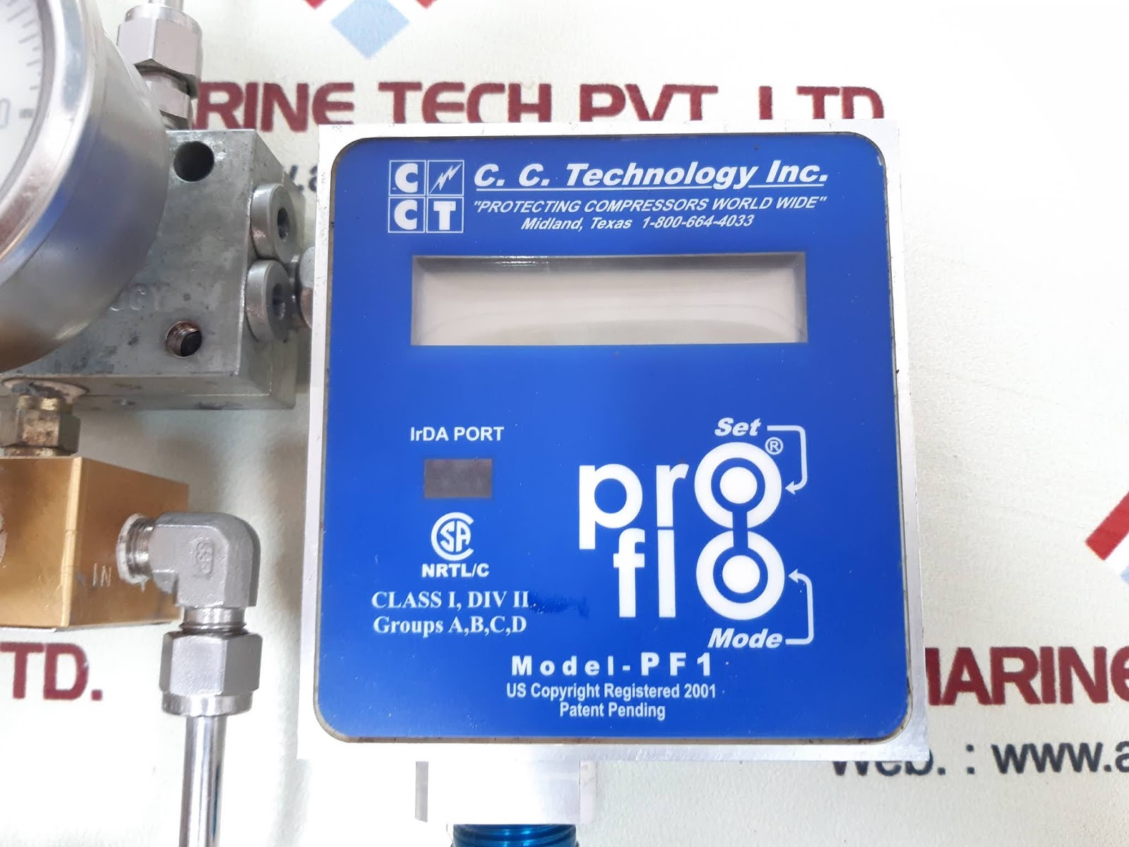 C.c. technology pf1 monitoring device - Aeliya Marine
