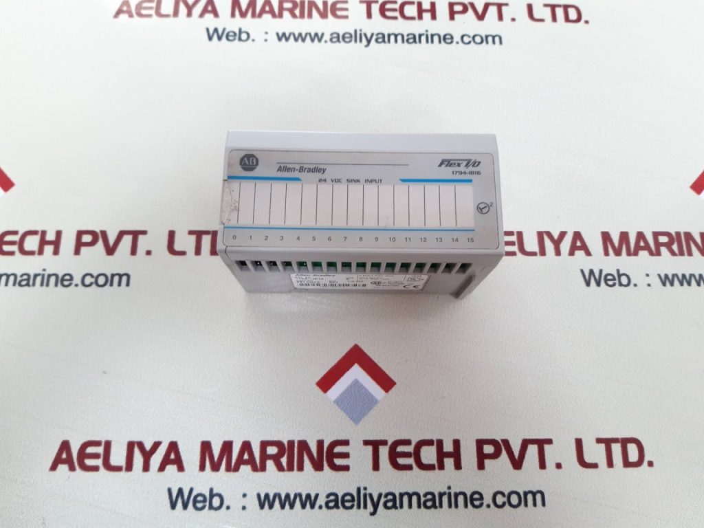 Allen-bradley 1794-ib16 flex i/o input module 96145673 - Aeliya Marine