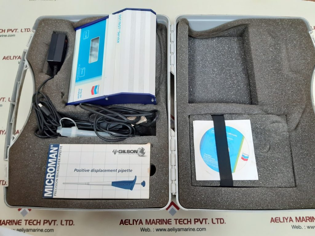 Chevron 603303 drip oil analyzer test kit - Aeliya Marine