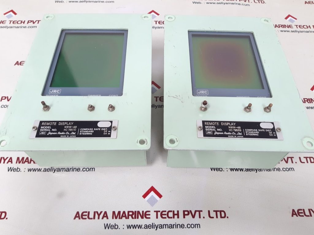 Jrc nww-48 remote display - Aeliya Marine