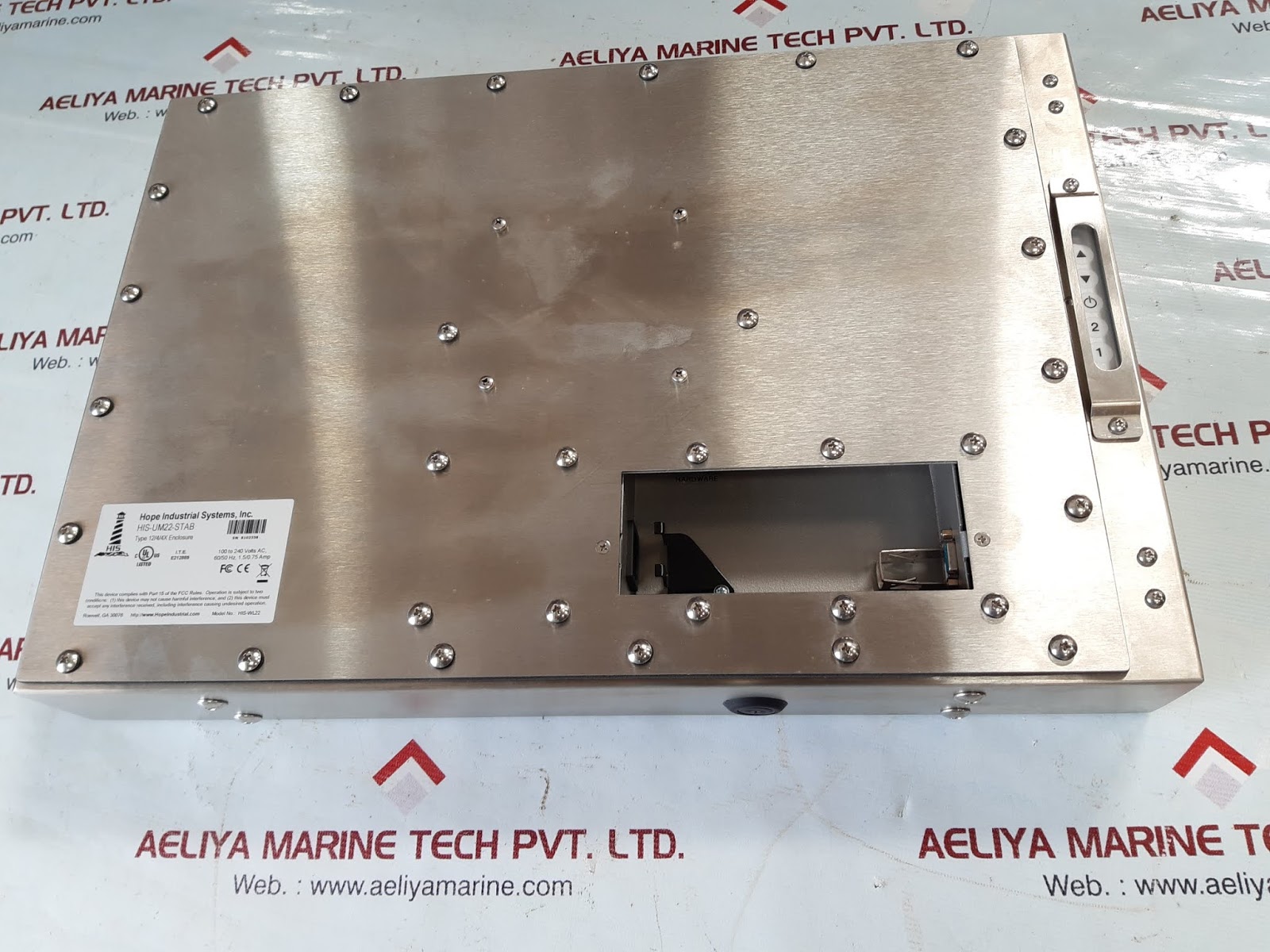 Hope his-um22-stab panel 12/4/4x enclosure - Aeliya Marine