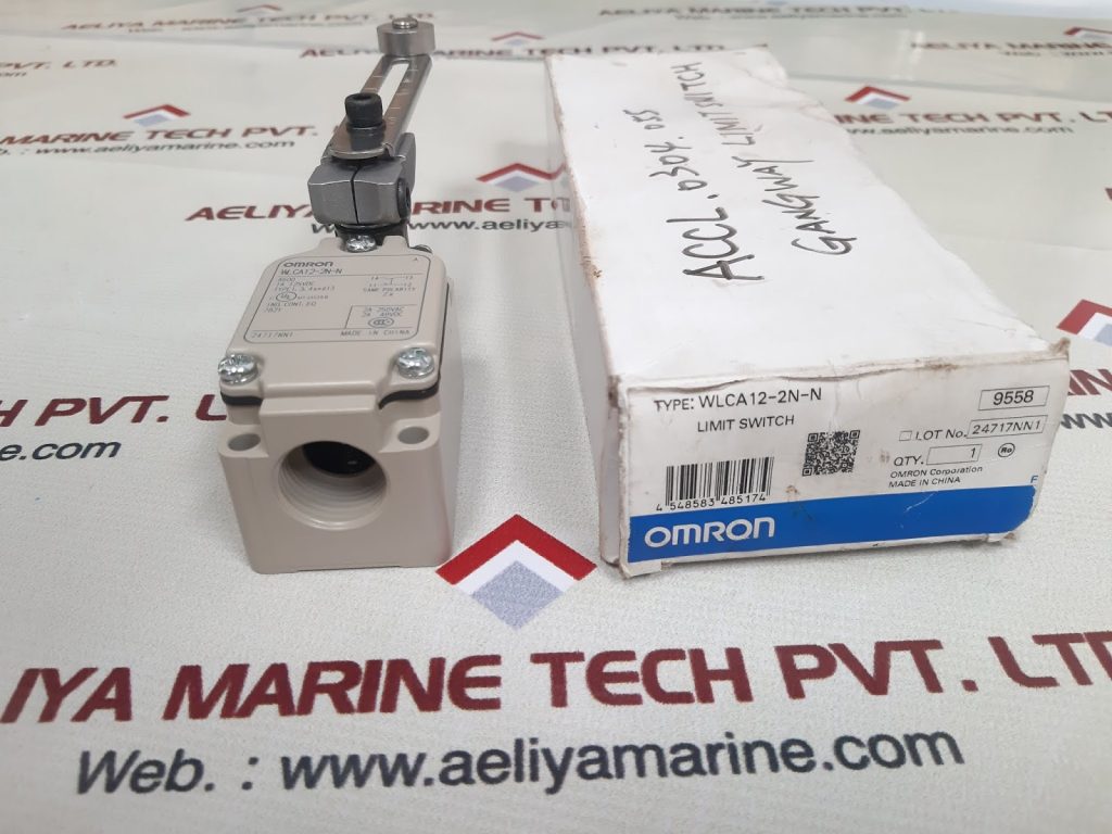 Omron wlca12-2n-n limit switch - Aeliya Marine
