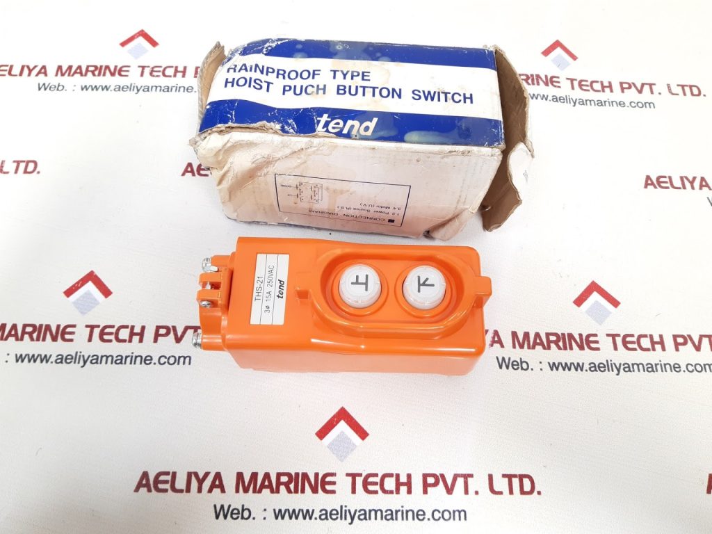 Tend ths-21 hoist pushbutton switch - Aeliya Marine