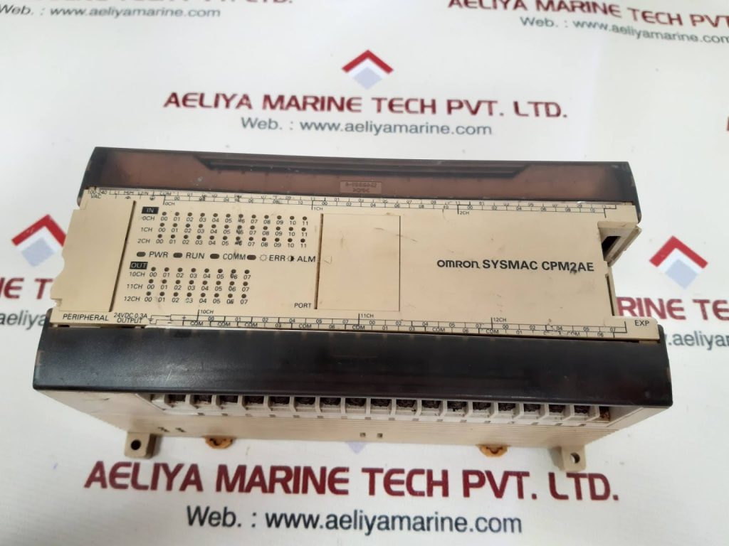 Omron sysmac cpm2ae programmable controller cpm2ae-60cdr-a - Aeliya Marine