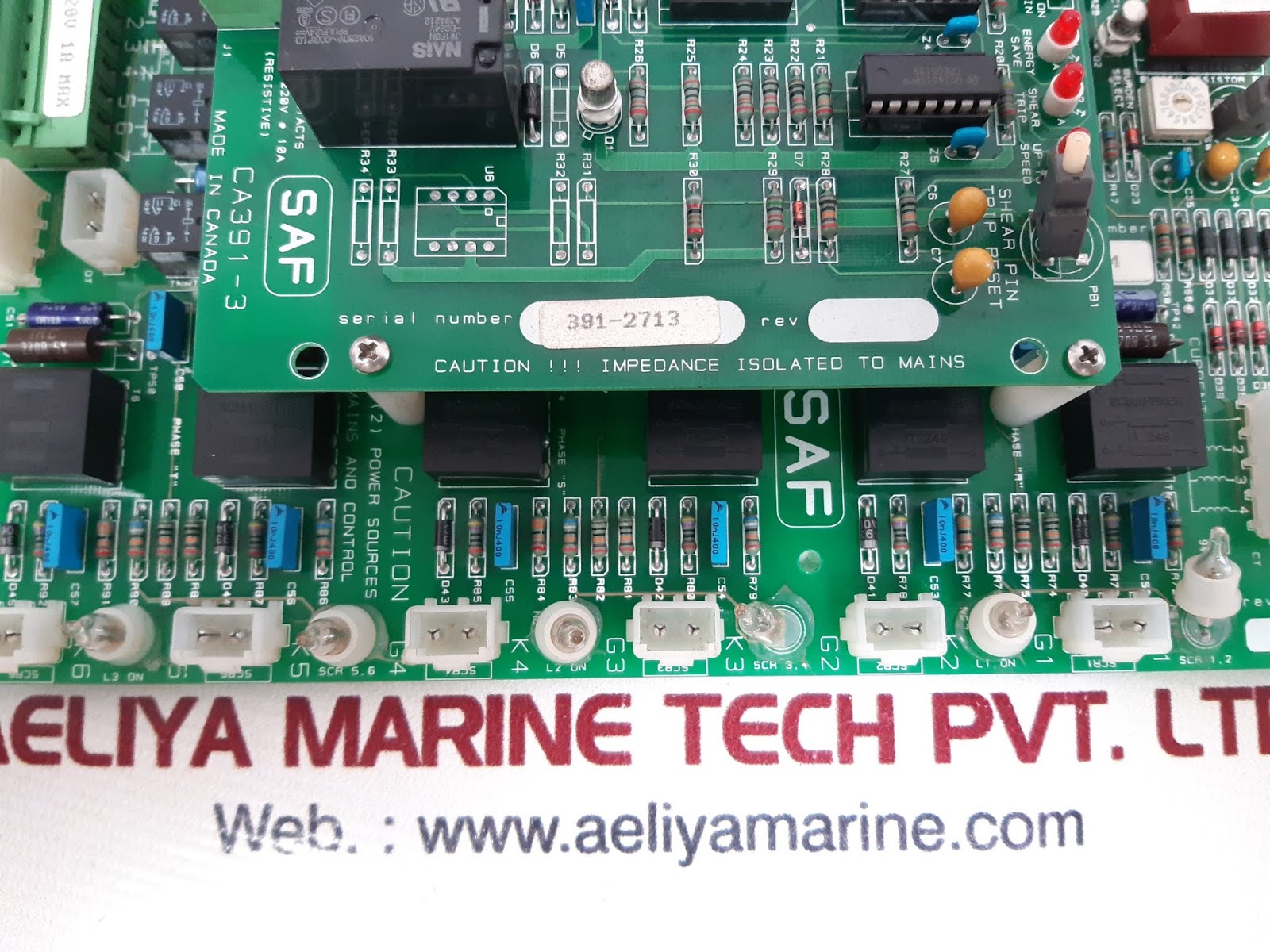 Saf ca391-3 pcb card - Aeliya Marine