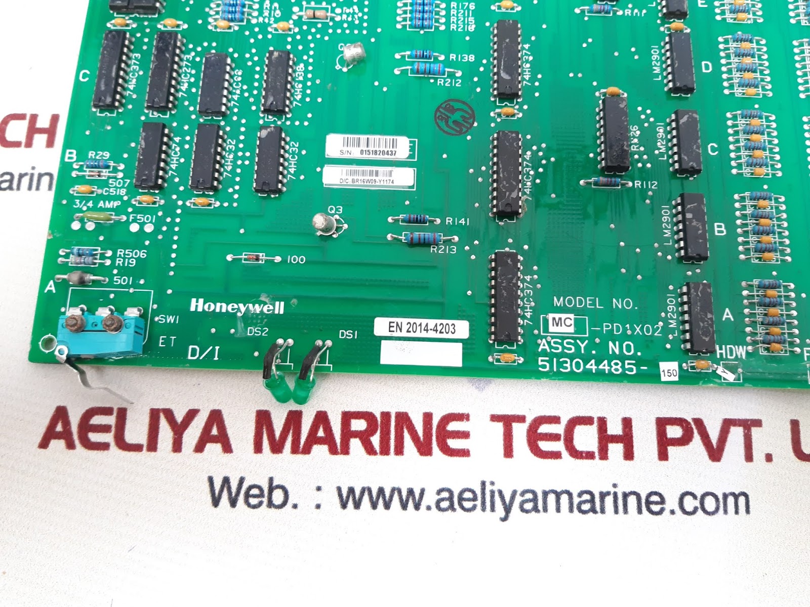 Honeywell mc-pd1x02 digital input module 51304485-150 - Aeliya Marine