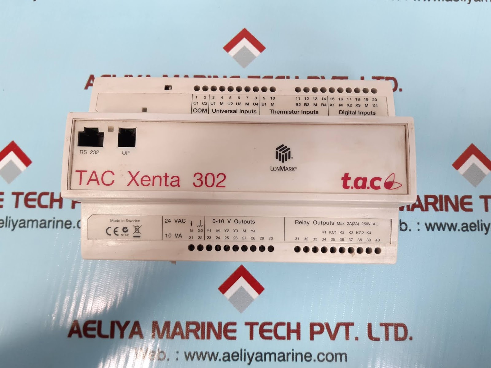 Tac xenta 302 0-073-0011-2 programmable controller - Aeliya Marine