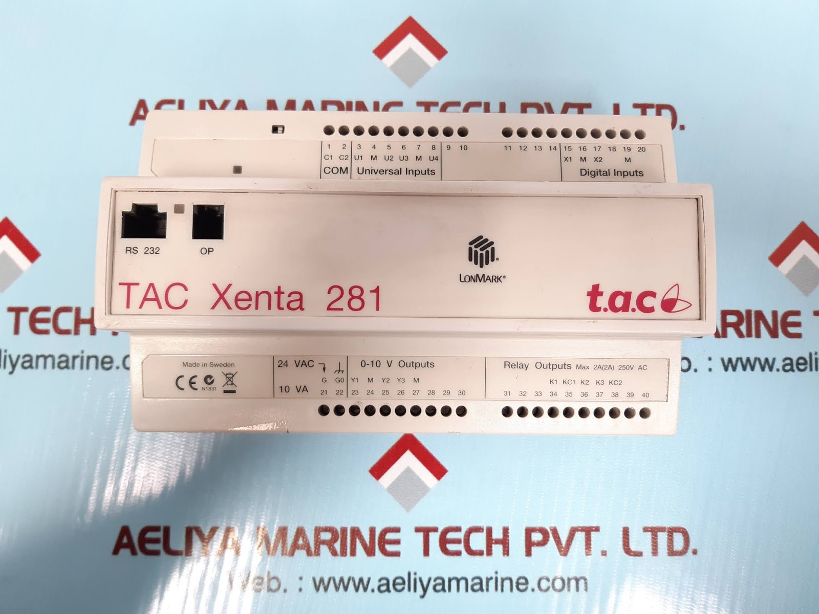 Tac xenta 281 0-073-0030-0 programmable controller - Aeliya Marine