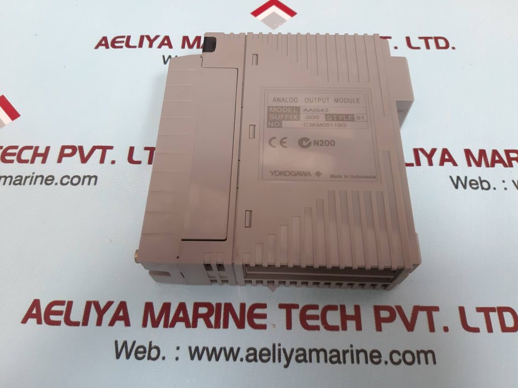 Yokogawa aai543-s00 s1 analog output module - Aeliya Marine