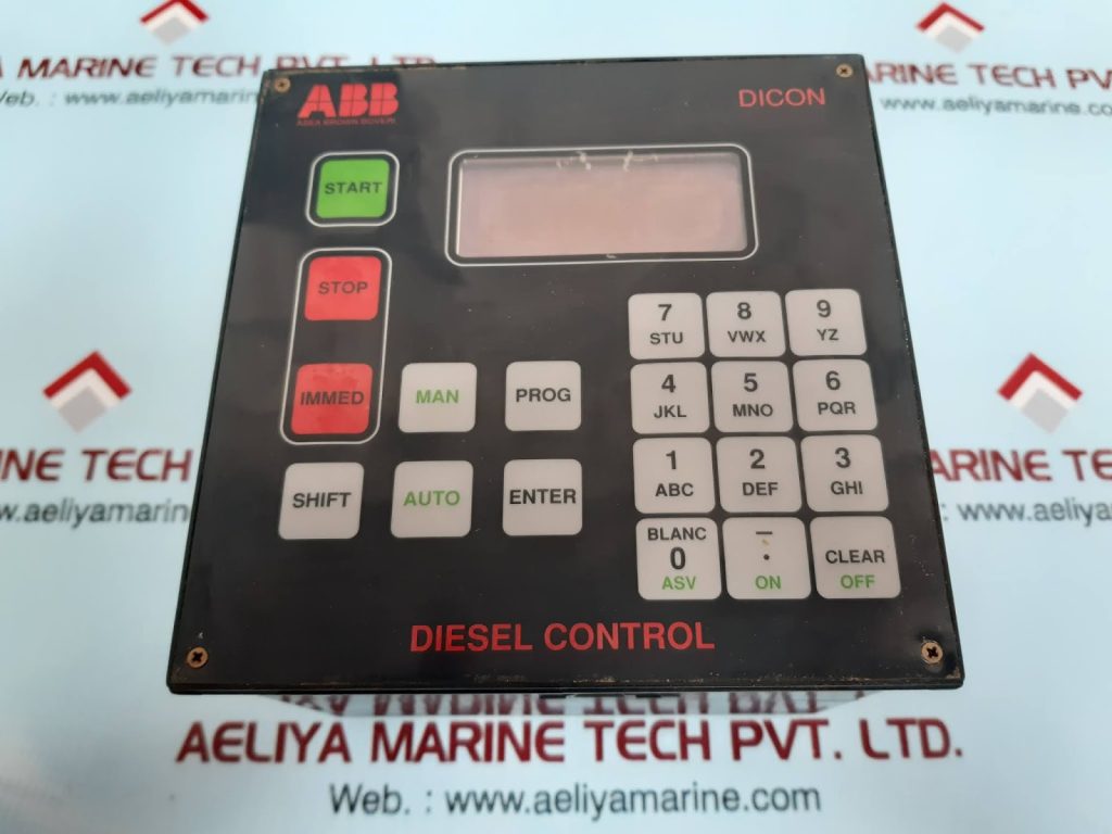 Abb dicon cma 112 diesel control display unit - Aeliya Marine