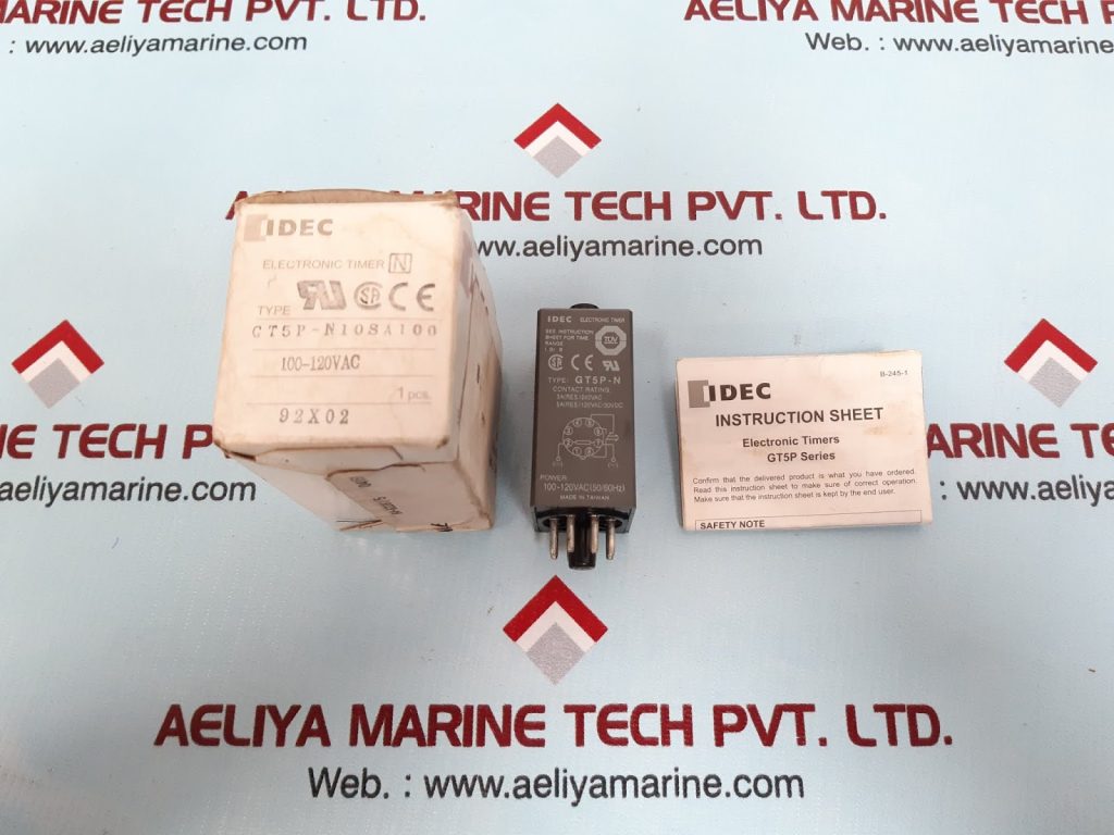 IDEC GT5P-N ELECTRONIC TIMER GT5P-N10SA100 - Aeliya Marine