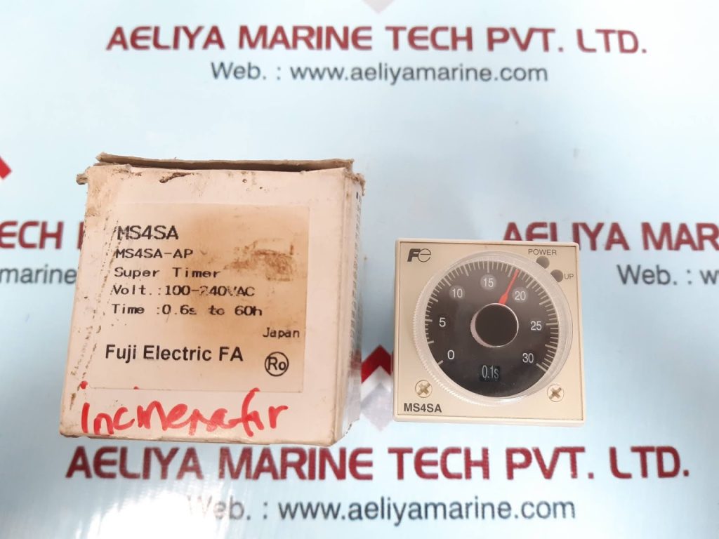 FUJI ELECTRIC MS4SA SUPER TIMER MS4SC-AP - Aeliya Marine