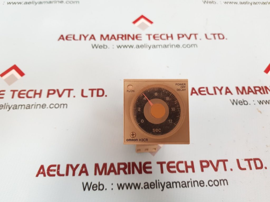 OMRON H3CR-H8L POWER OFF DELAY TIMER 0 TO 12 SEC - Aeliya Marine