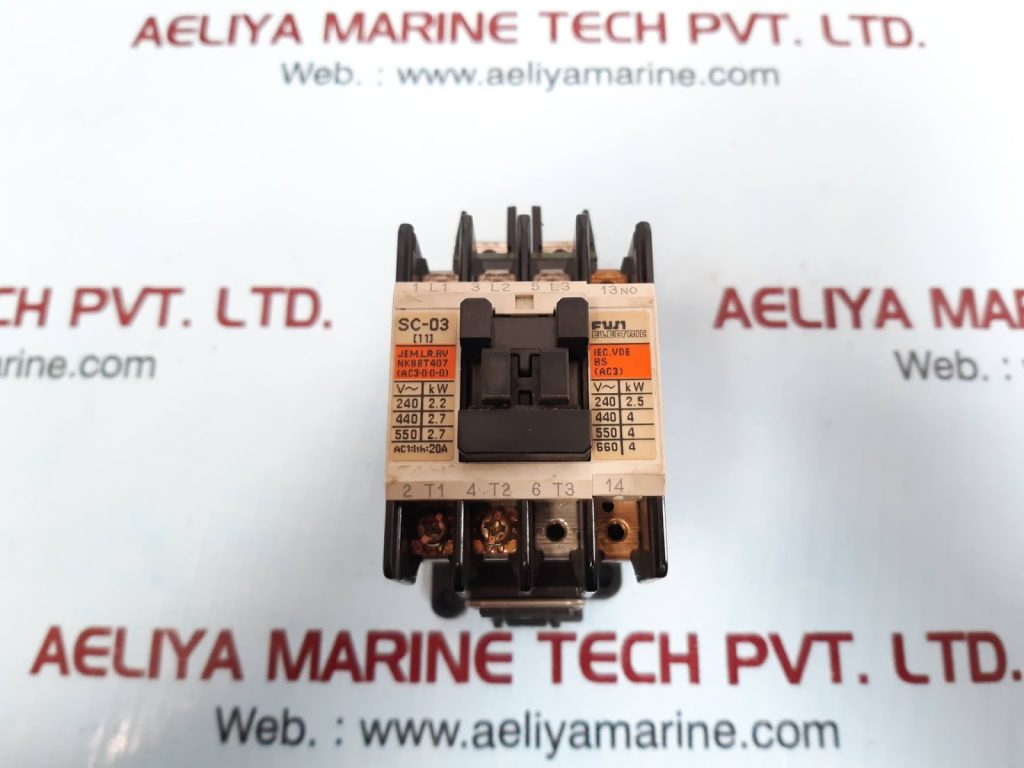 FUJI SC-03 MAGNETIC CONTACTOR - Aeliya Marine